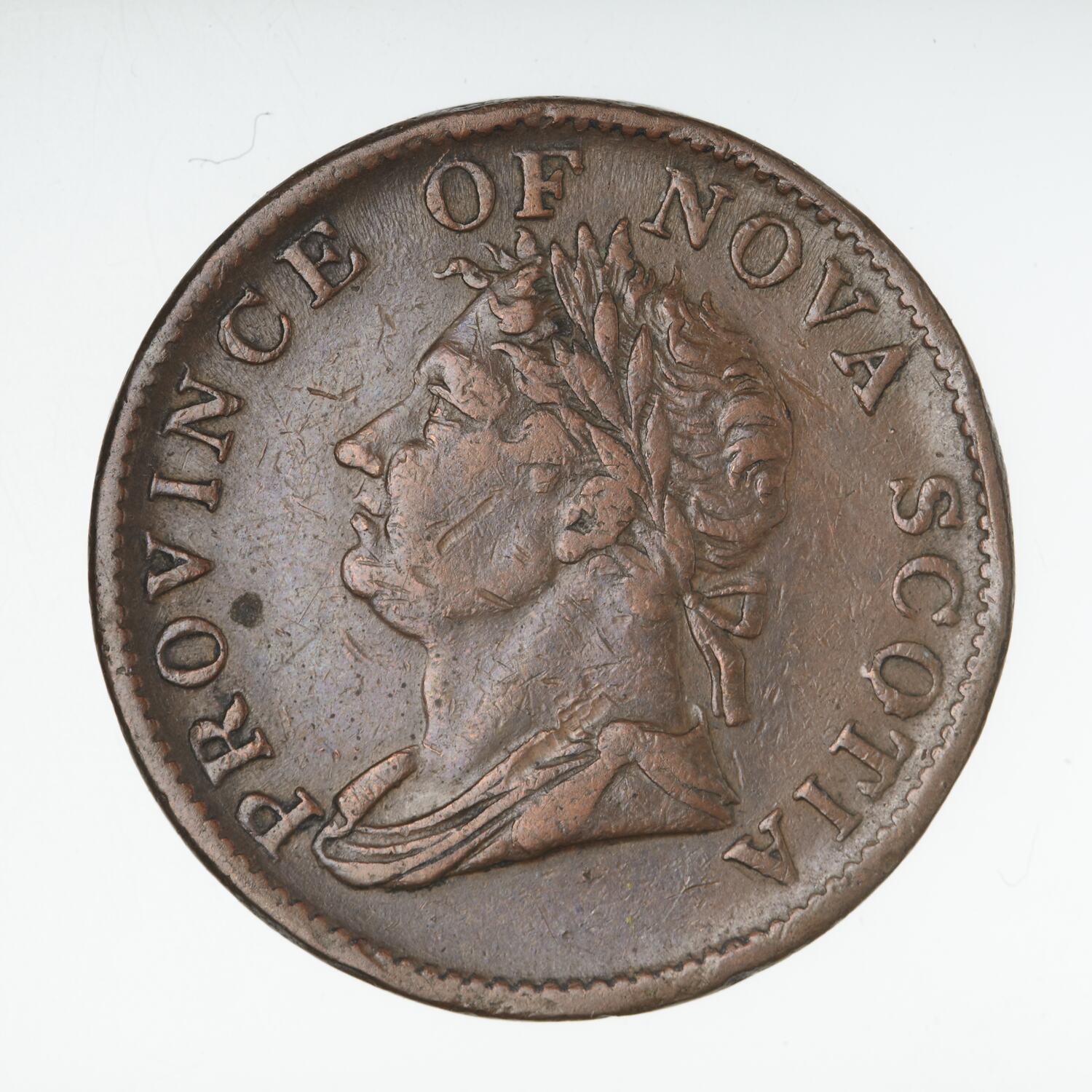 Coin - 1/2 Penny, Nova Scotia, Canada, 1832