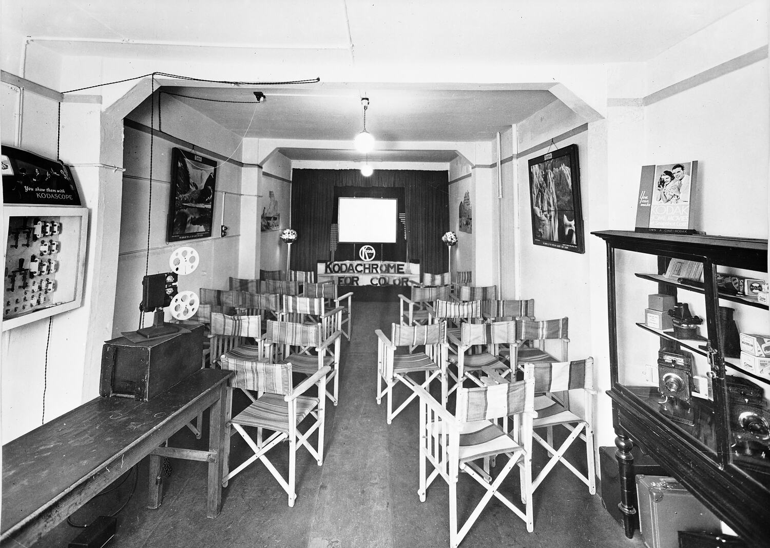 Negative Kodak Australasia Pty Ltd Projection Room Interior