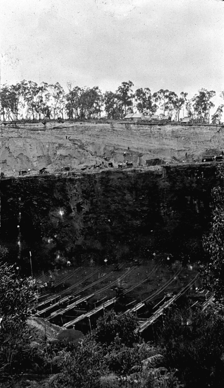 Negative - Morwell, Victoria, 1917