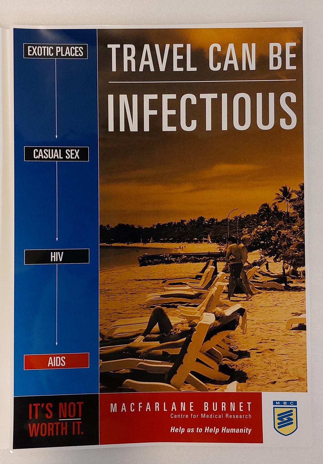 Poster - MBCMR, HIV/AIDS, 1990s