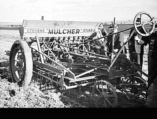 Photograph - H.V. McKay Massey Harris, Steven's Stubble Mulcher ...