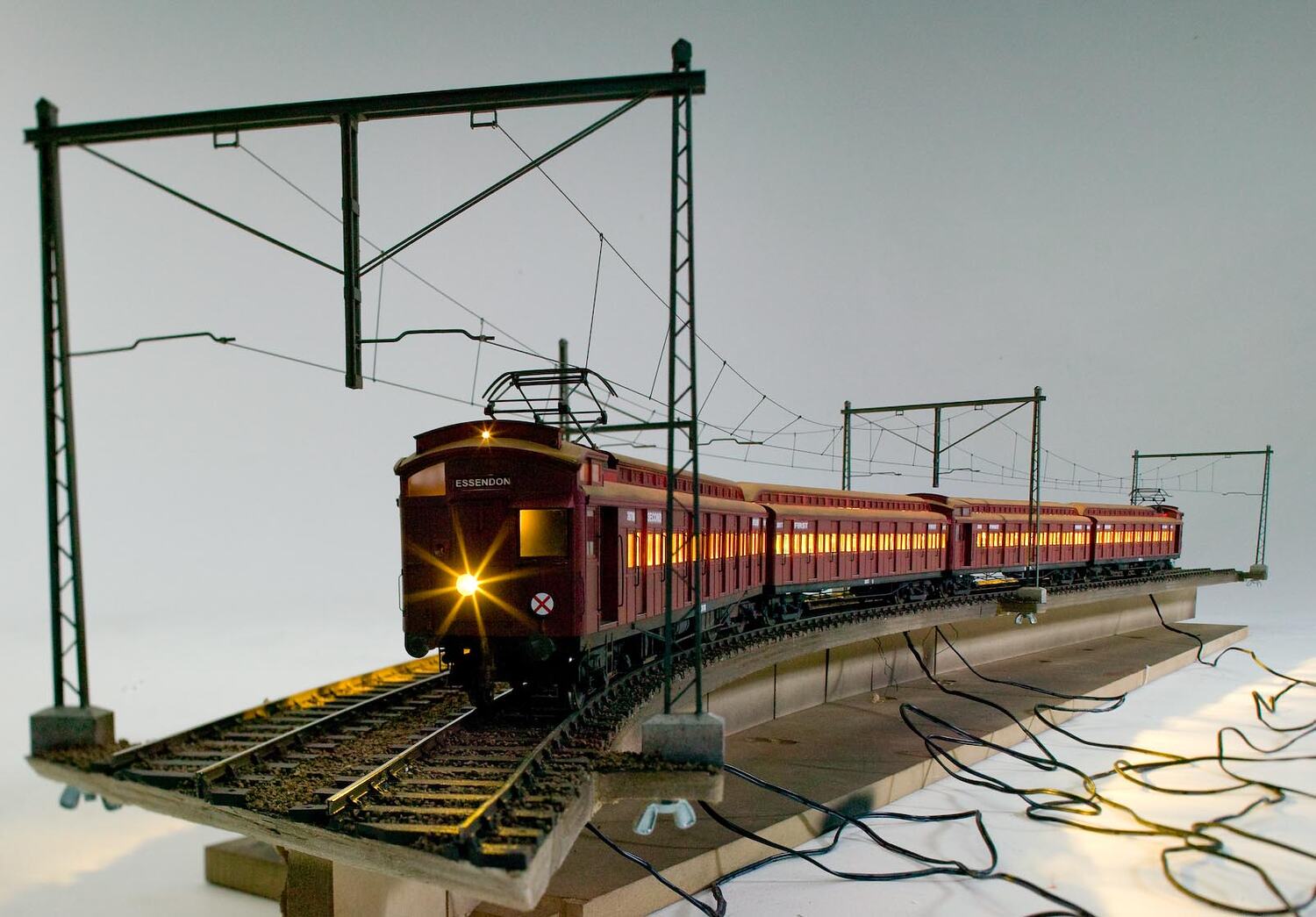 Electric Train Model - Victorian Railways, Melbourne Suburban 'Tait ...