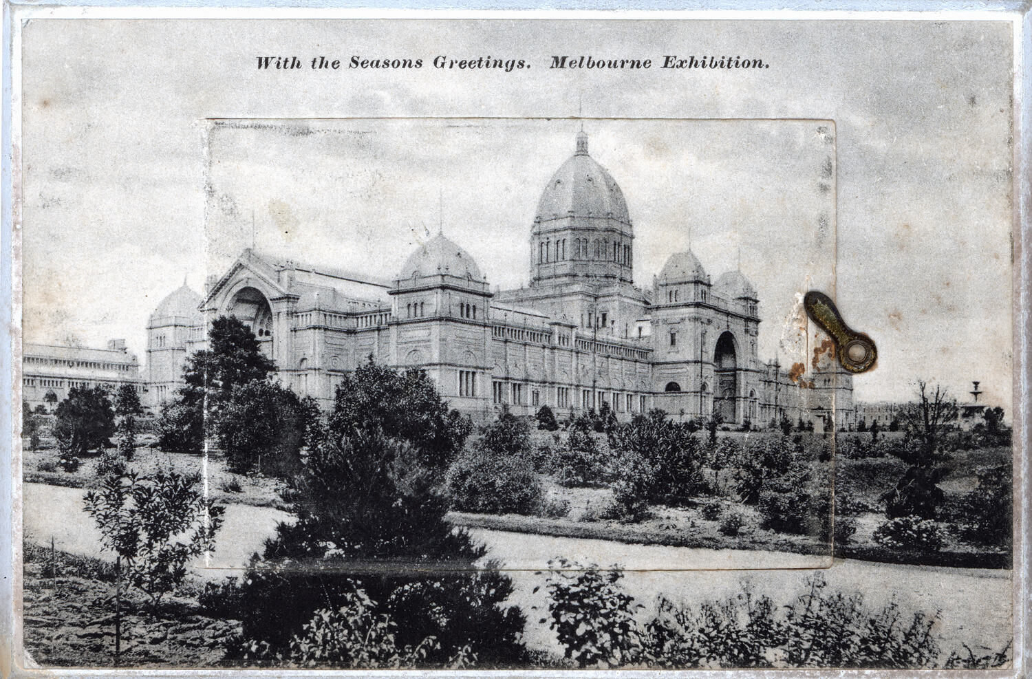 Postcard Folder - South West Facade, Exhibition Building, Melbourne ...