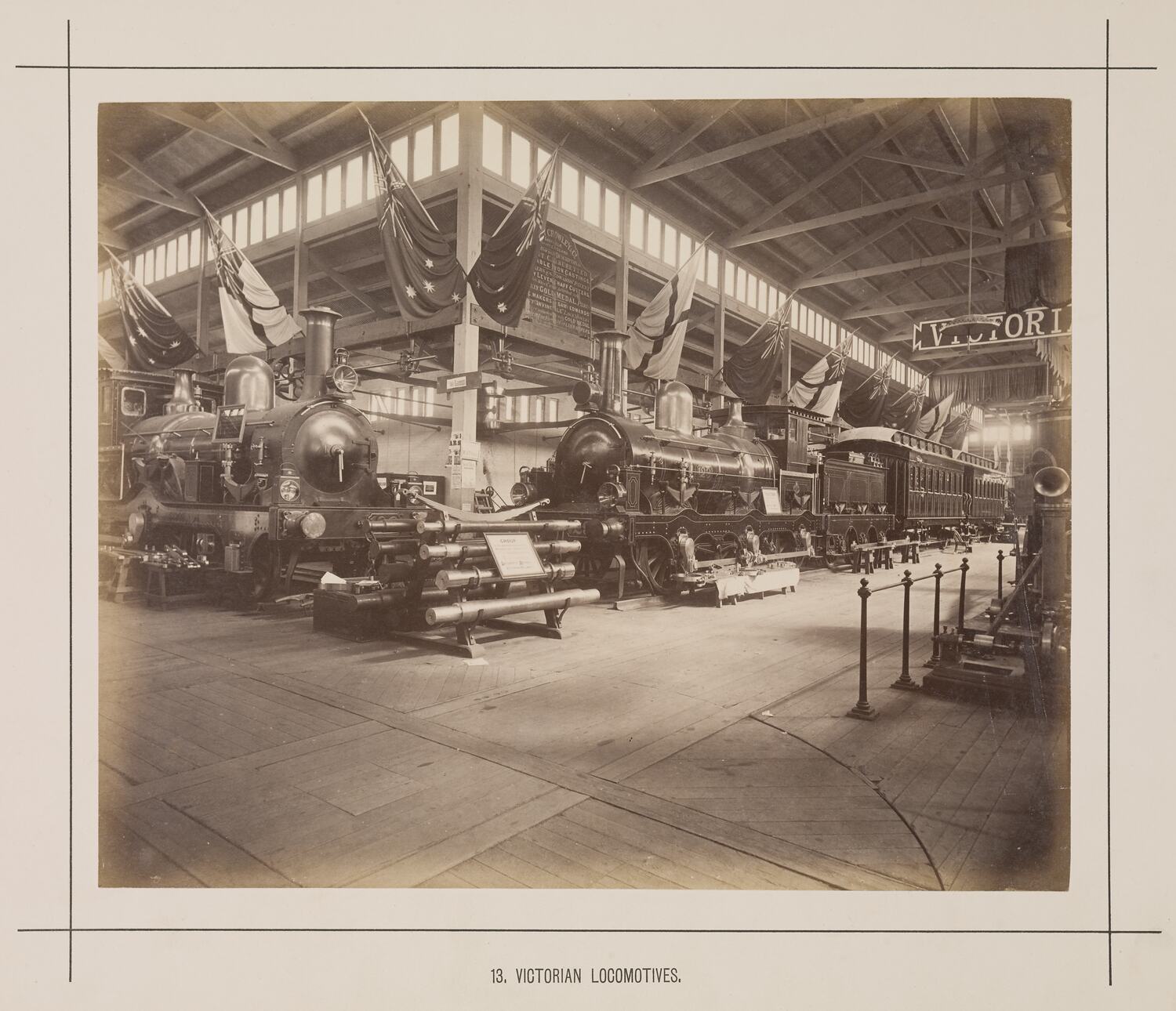 Photograph - Victorian Locomotives, Eastern Machinery Annexe ...