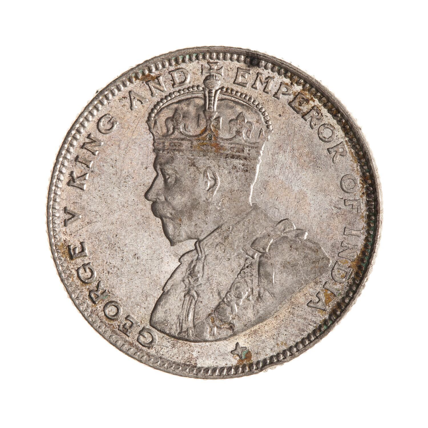 Coin - 20 Cents, Straits Settlements, 1919