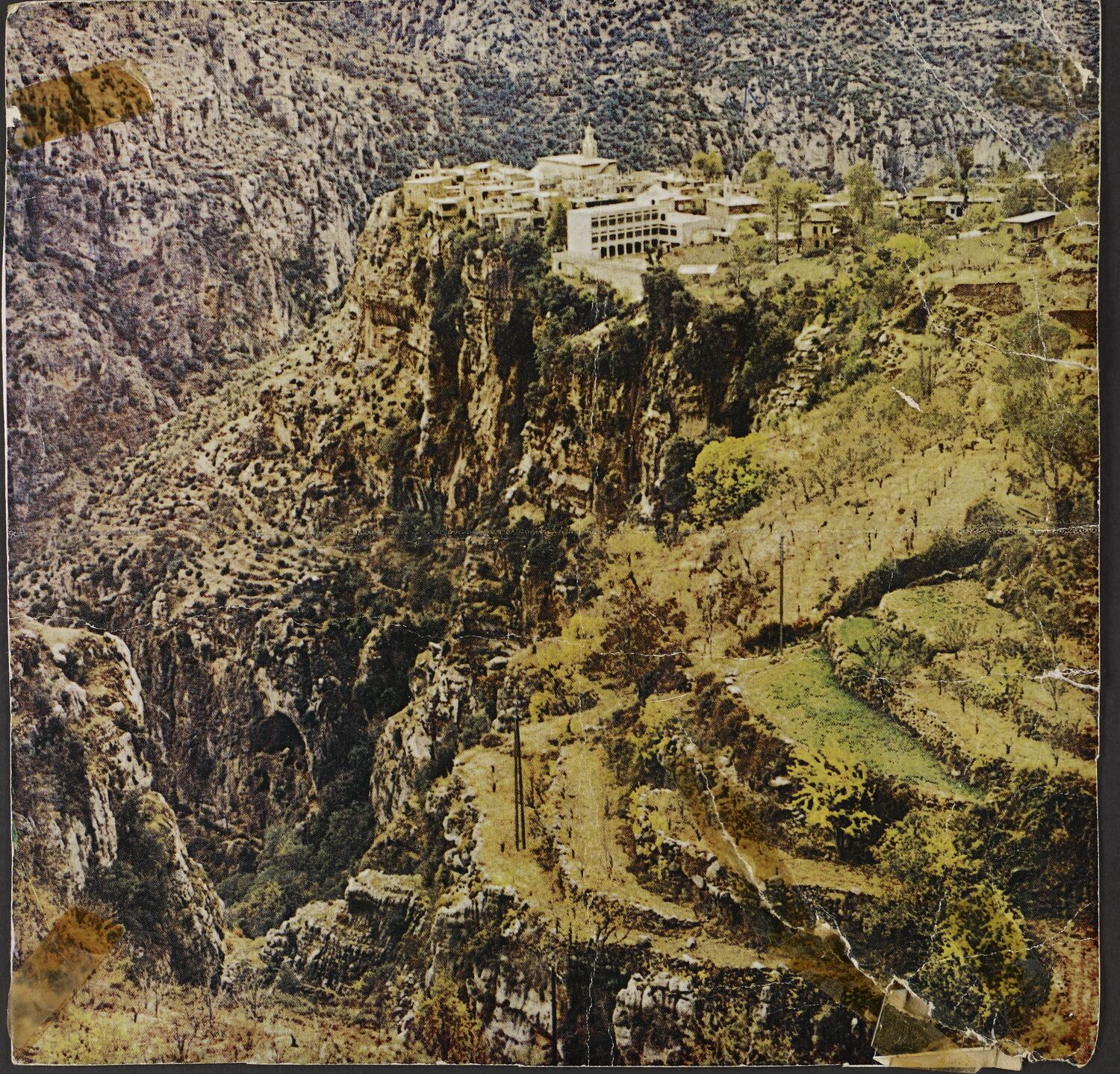 Digital Photograph - Village of Hadchit, Lebanon, circa 1960