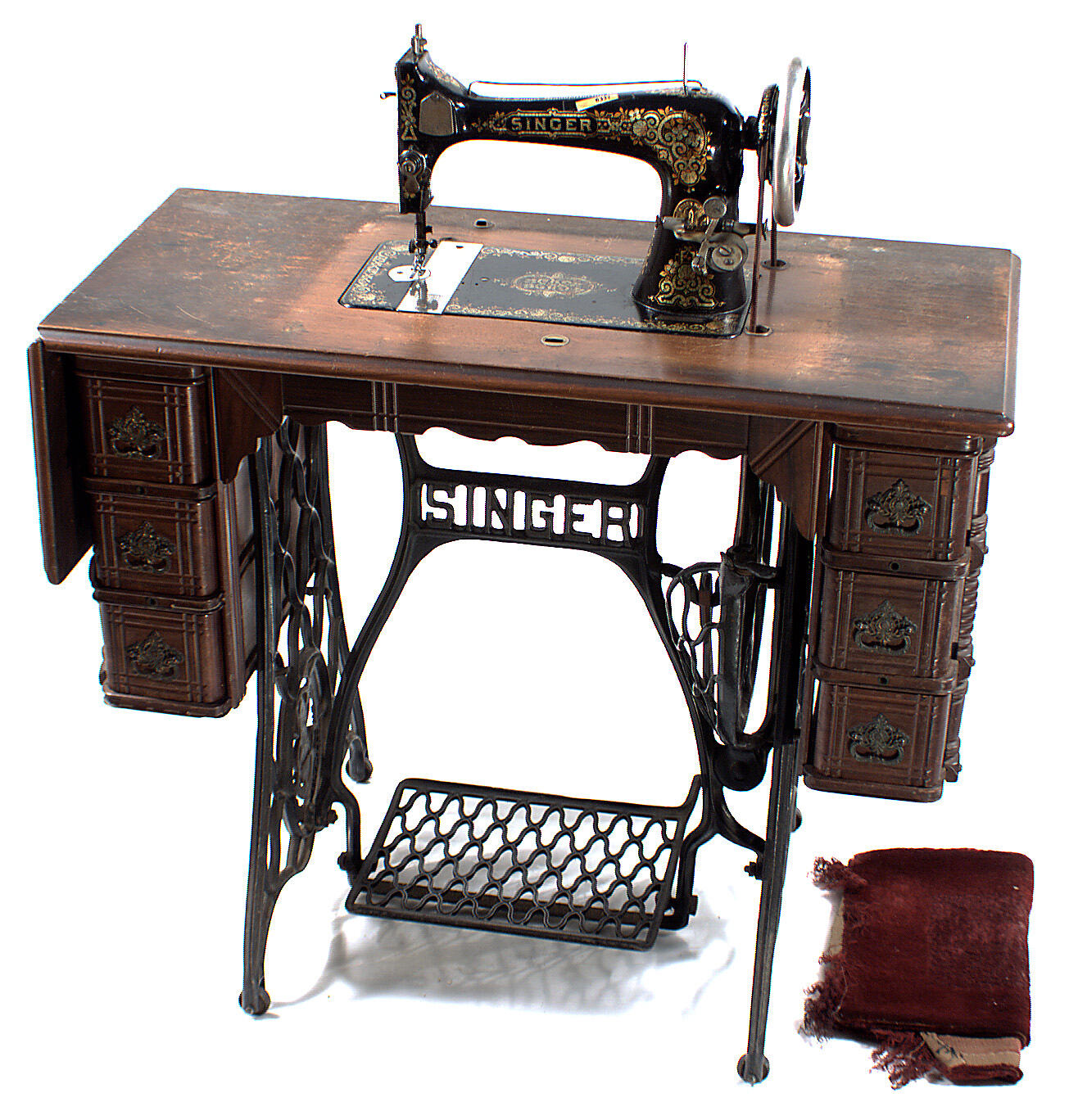 Sewing Machine - Singer, Treadle, 1892