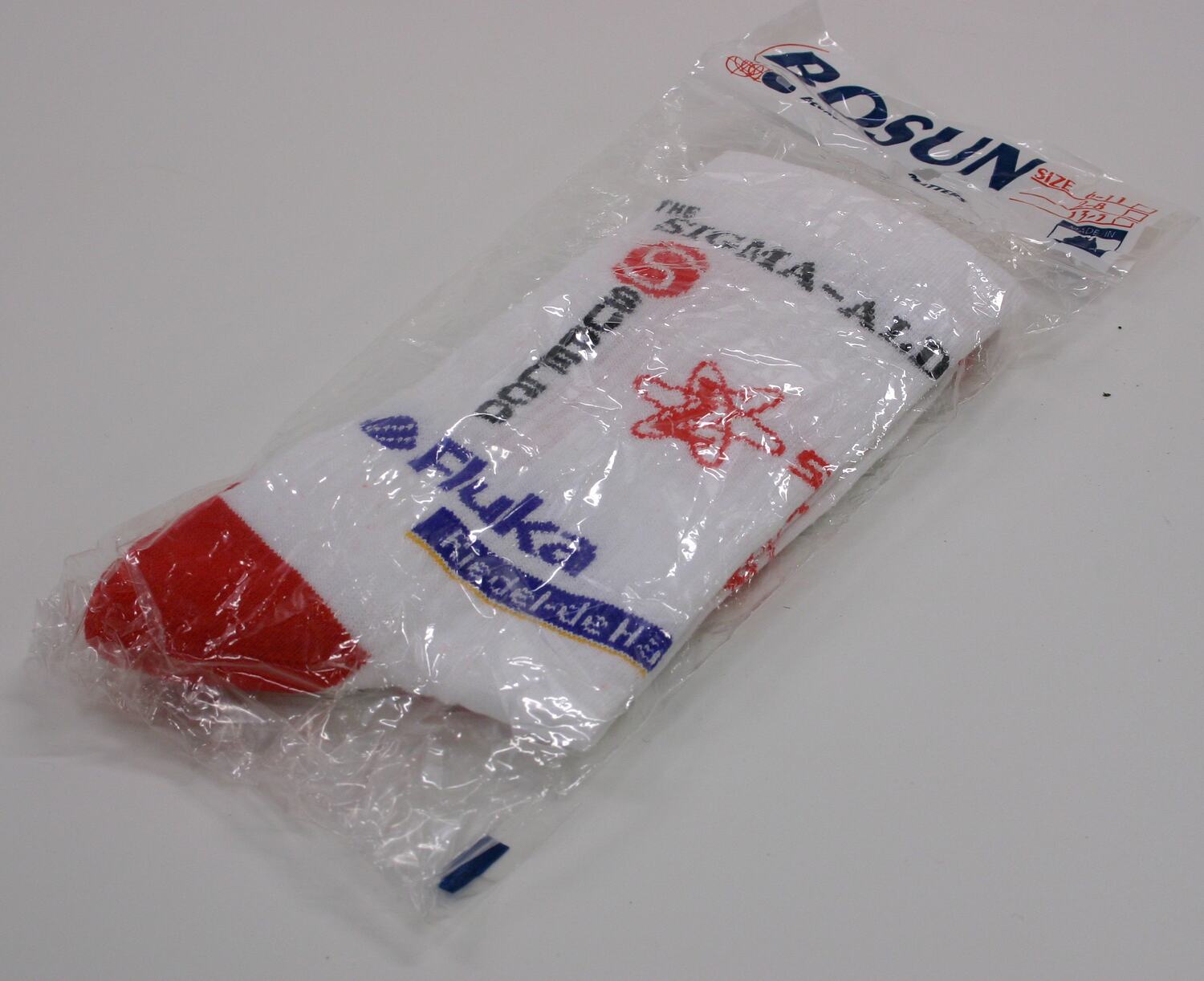 Socks - 'Bosun', Red & White, Packaged, 1993-2001