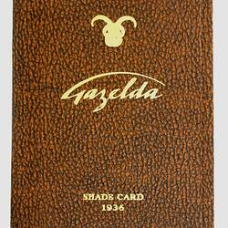 Shade Card - Gazelda Ltd, 1936