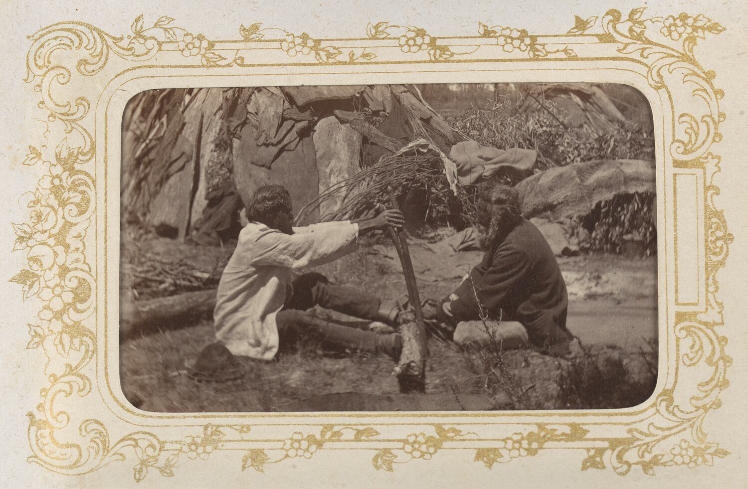 Photograph, original. Southeast Australia, Victoria, Australia. c.1872