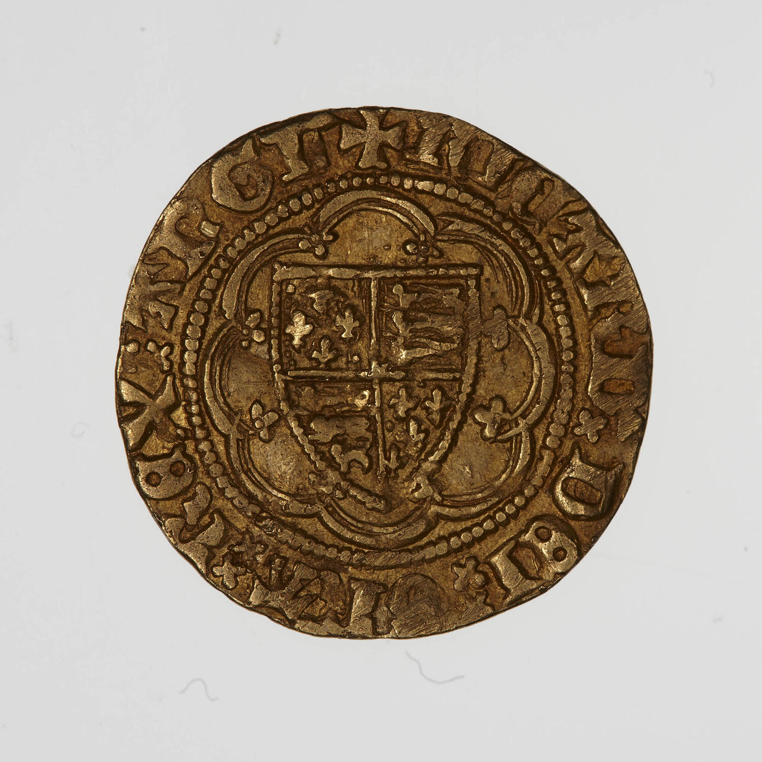 Coin - Quarter-Noble, Richard II, England, 1377-1399