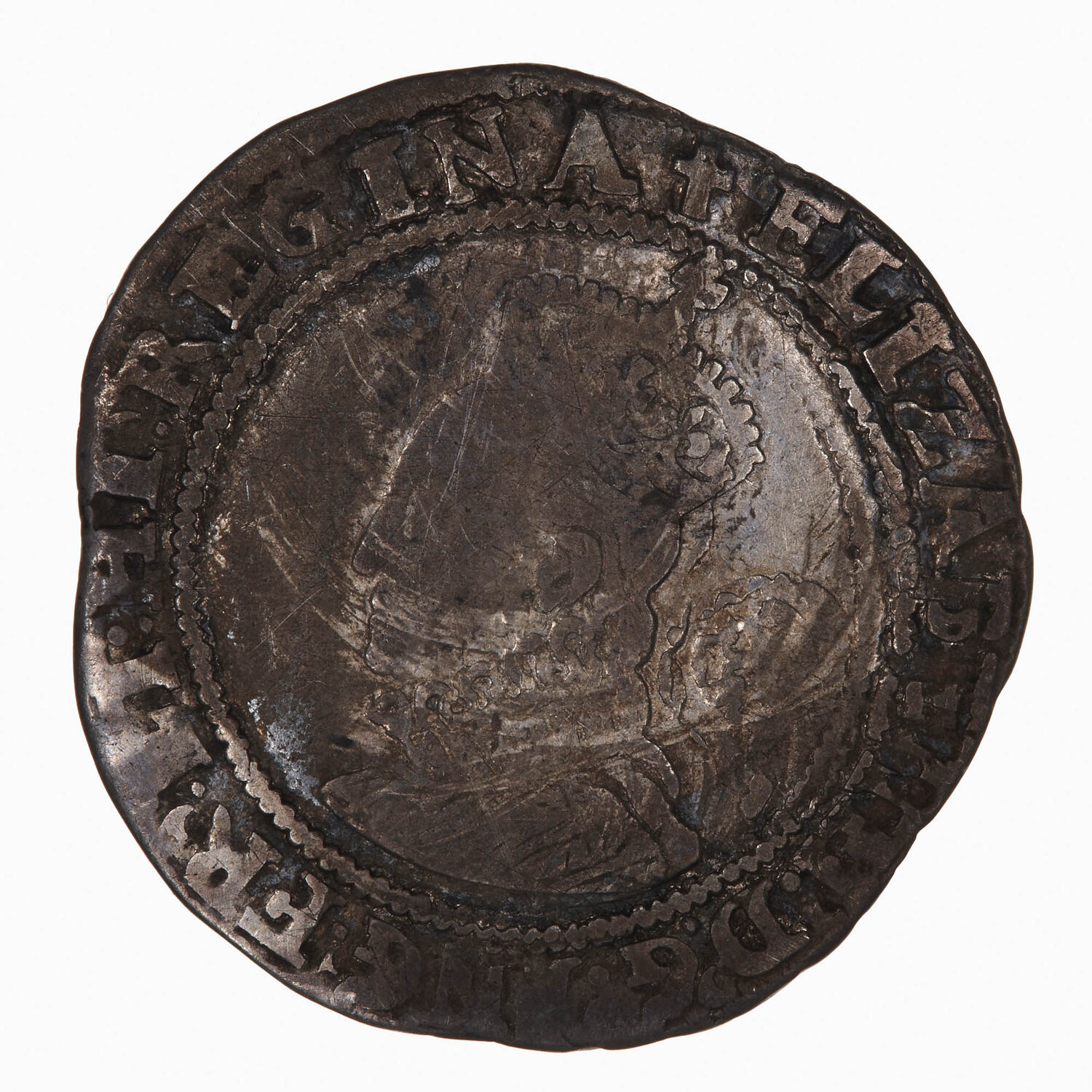 Coin - Sixpence, Elizabeth I, England, Great Britain, 1581