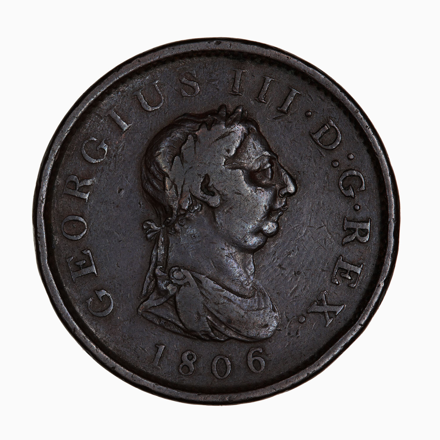 Coin - Penny, George III, Great Britain, 1806