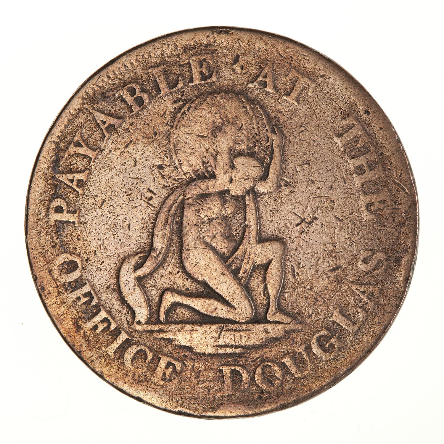 Token - 1 Penny, Isle of Man, 1811