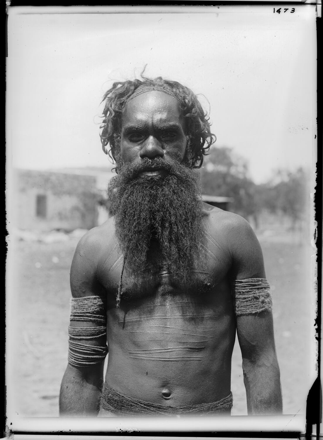 Glass plate. Arrernte. Alice Springs, Central Australia, Northern ...