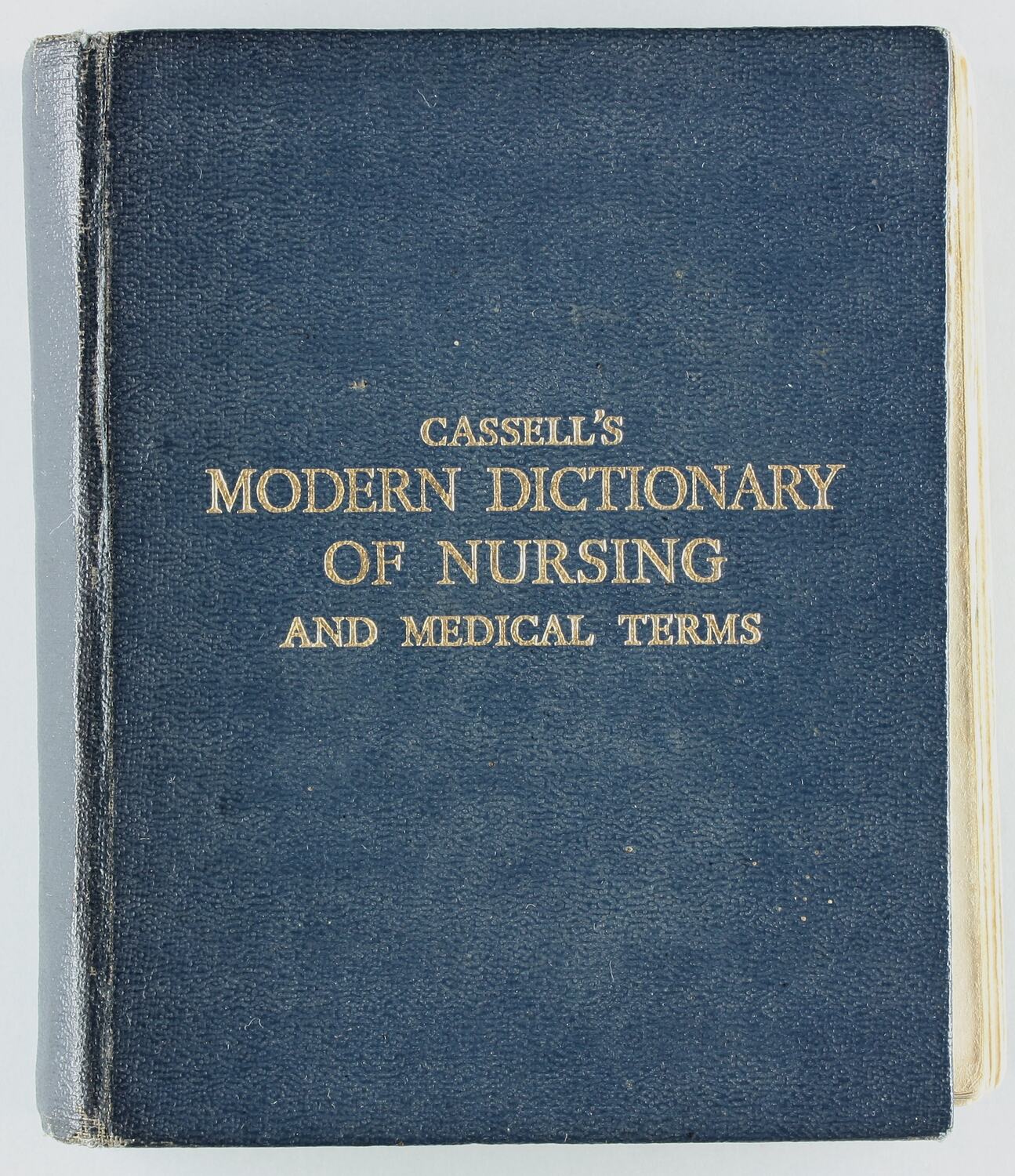 Book - 'Cassell's Modern Dictionary of Nursing & Medical Terms', London ...