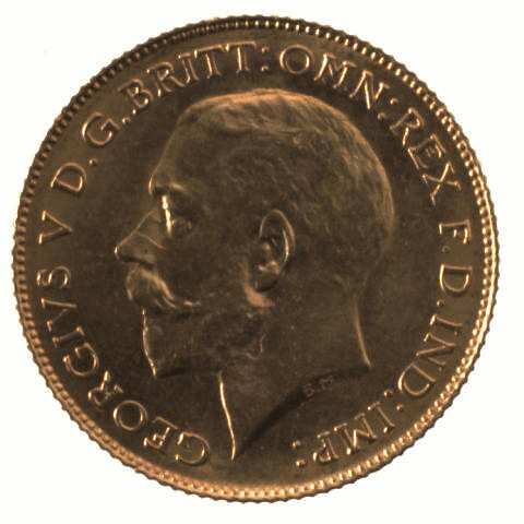 Coin - Half Sovereign, Western Australia, Australia, 1918