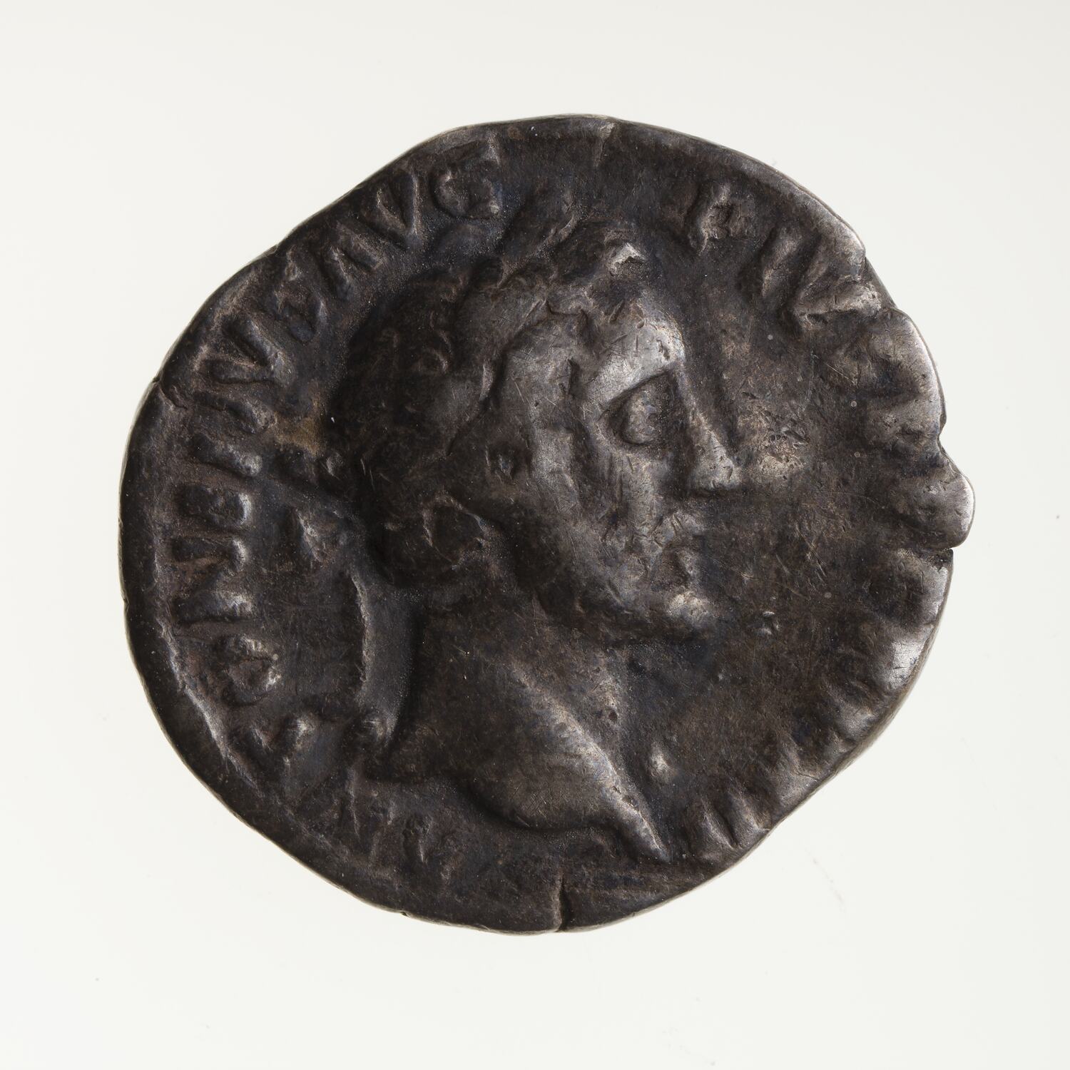 Coin - Denarius, Emperor Antoninus Pius, Ancient Roman Empire, 145 -161 AD