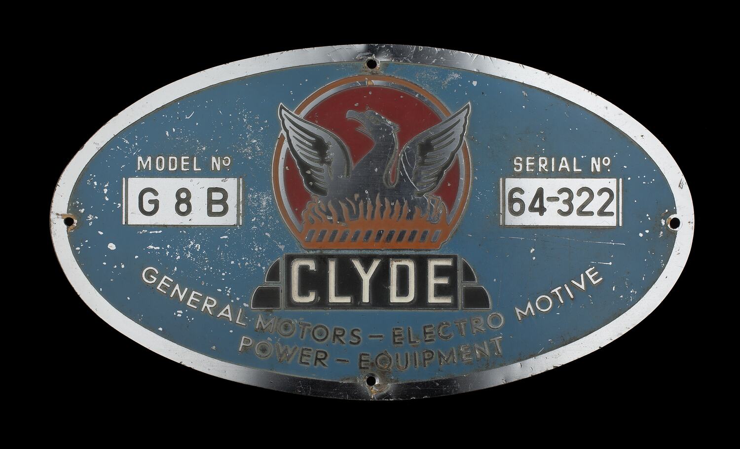 Locomotive Builders Plate - Clyde Engineering Co. Ltd., Granville Works ...