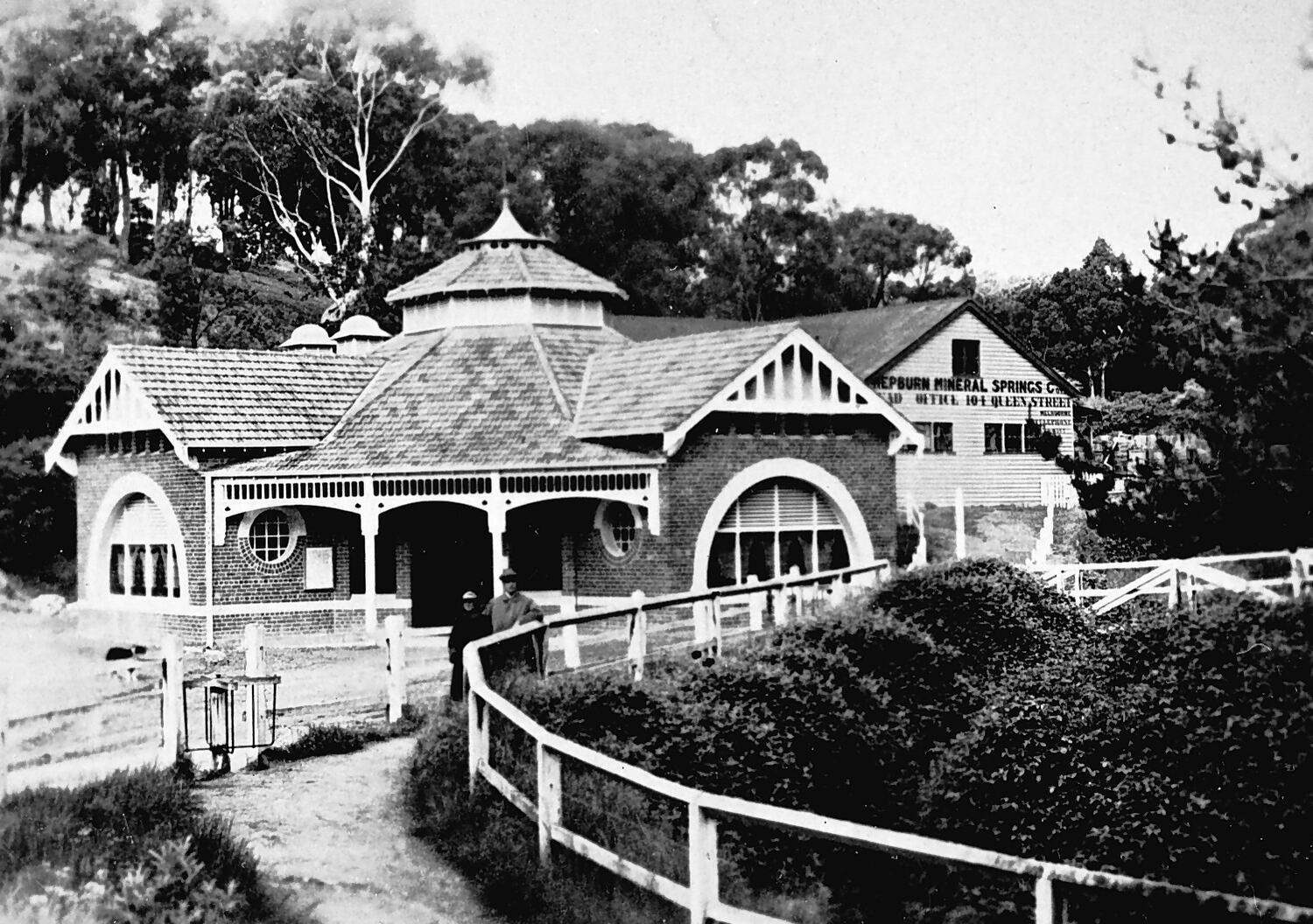 Negative - Hepburn Springs, Victoria, circa 1925