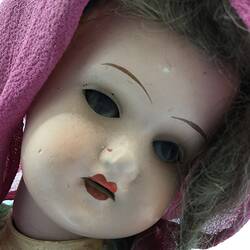 Doll - 'Sarah Gamp', Fairfield Infectious Diseases Hospital, 1940s