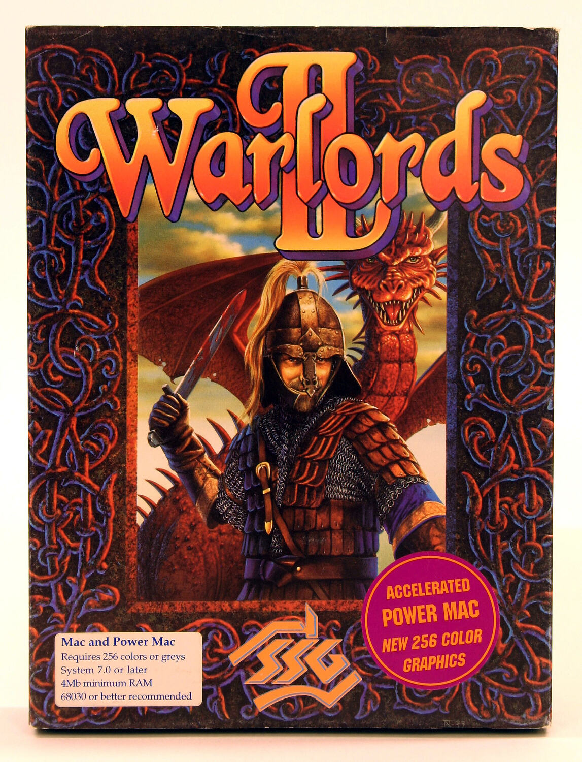 Apple Macintosh Software Game - 'Warlords II', 3½" Floppy Disk, 1994