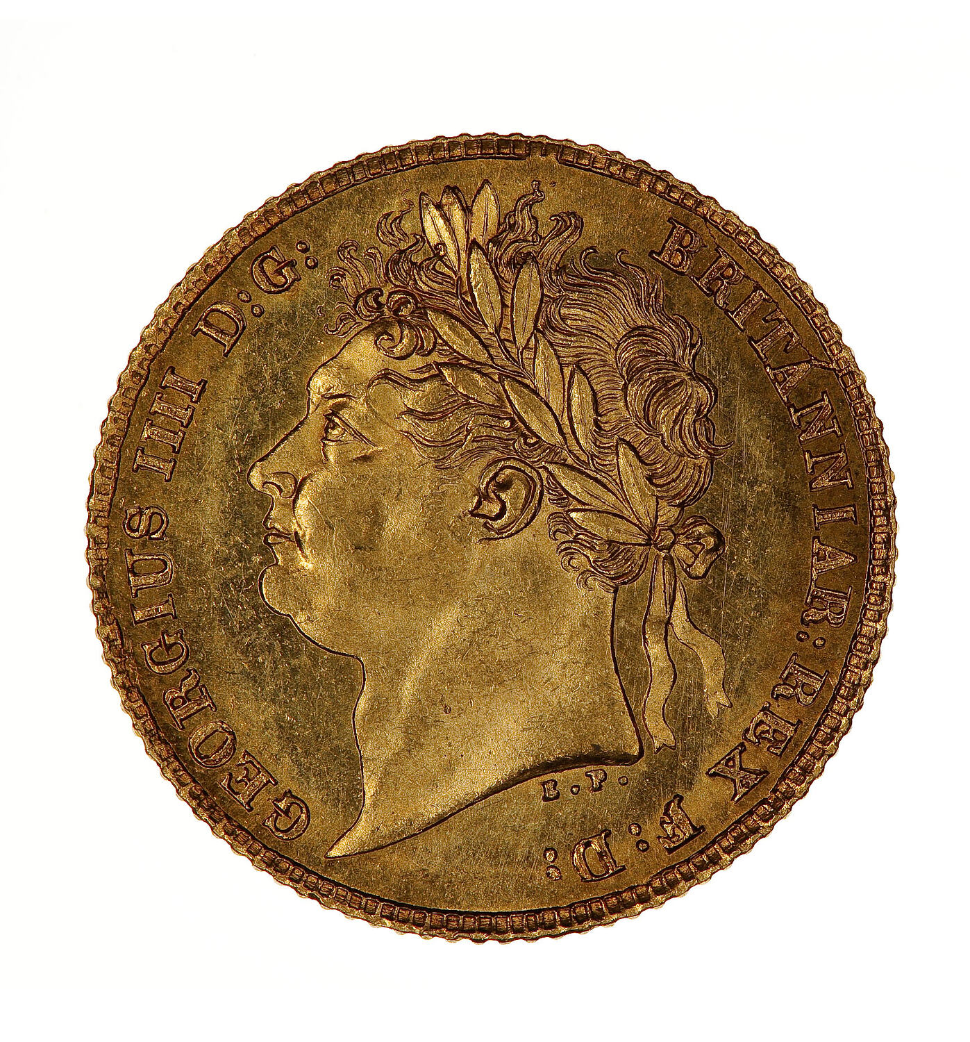 Coin - Half-Sovereign, George IV, Great Britain, 1824