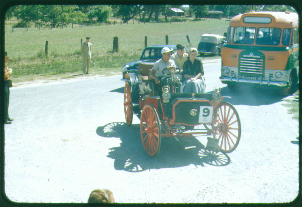 Slide - Vintage Car Rally, Olympic Games, Melbourne, 1956