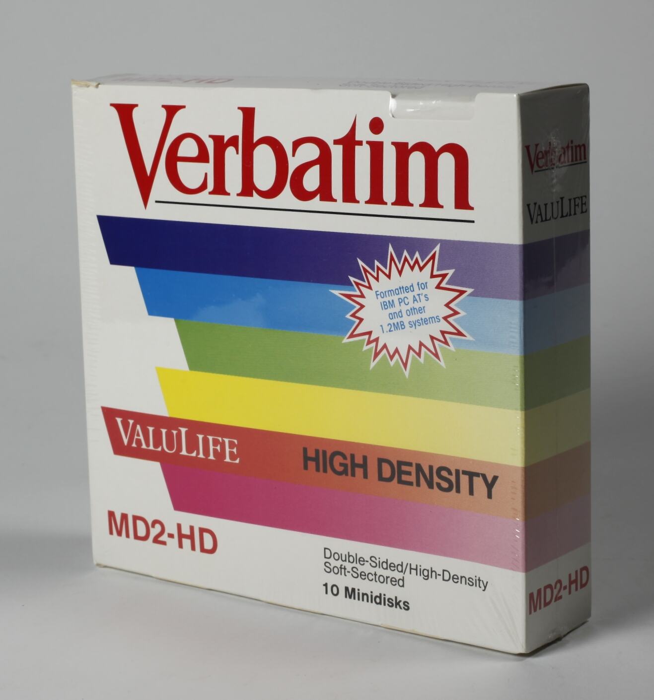 Box of Floppy Disks - 'Verbatim ValuLife', 5.25 inch, circa 1990