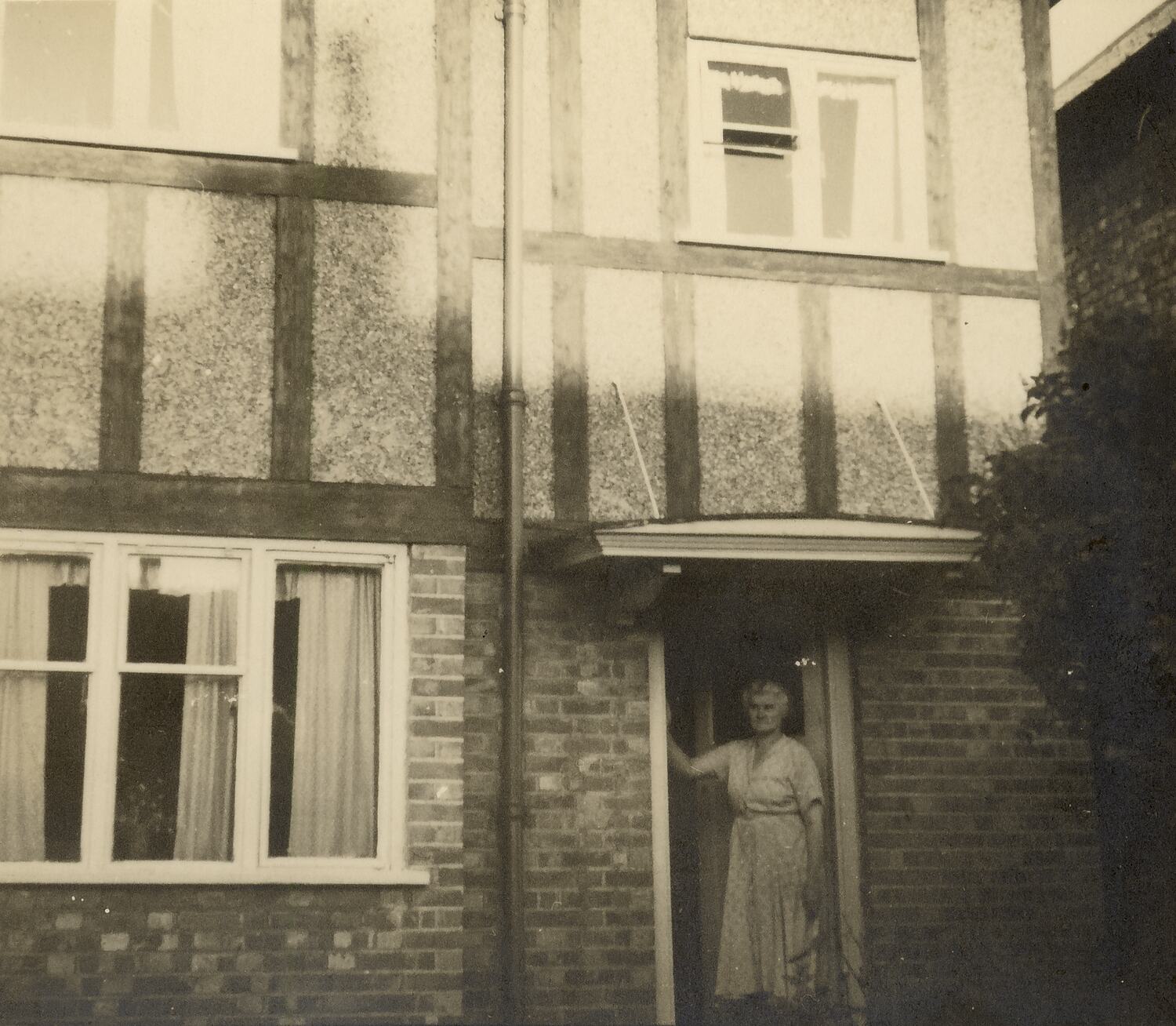Photograph - Eileen Nevin Outside Family Home, Heston, Middlesex ...