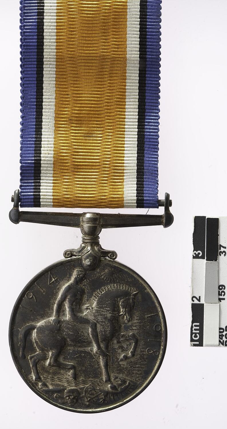Medal - British War Medal, Great Britain, Private Joseph Holroyd, 1914-1920