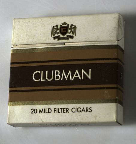 Cigar Packet - Clubman Mild Filter Cigars, W.D. & H.O. Wills, circa ...
