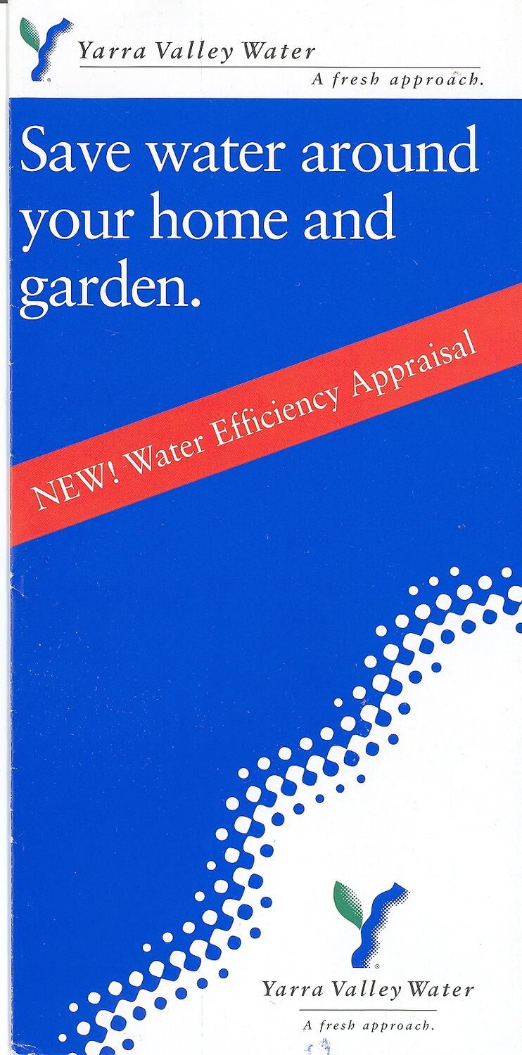 Brochure - 'Save water around your home and garden', Yarra Valley Water ...