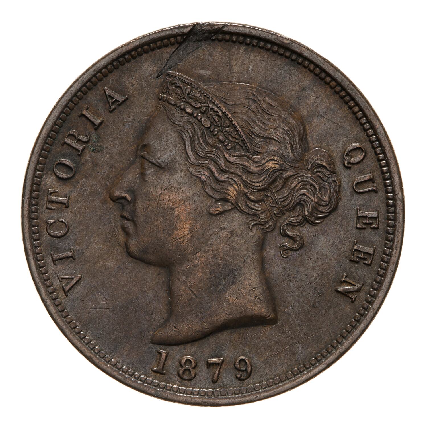 Coin - 1 Piastre, Cyprus, 1879