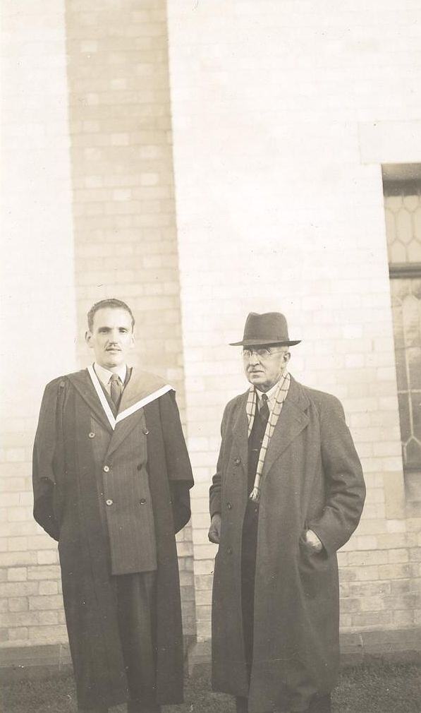 Photograph - George Gordon upon Conferring of His Degree, Melbourne ...