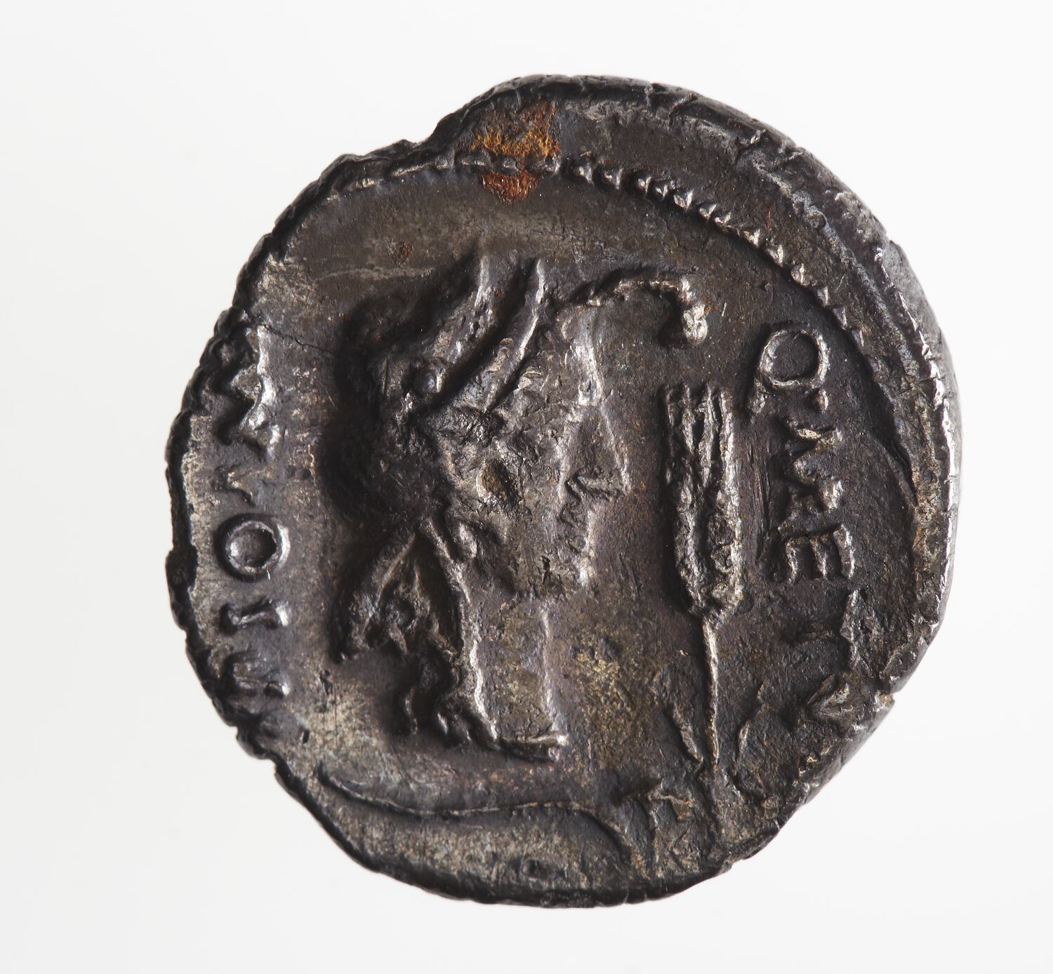 Coin - Denarius, Q. METELL. SCIPIO IMP, Ancient Roman Republic, 47-46 BC