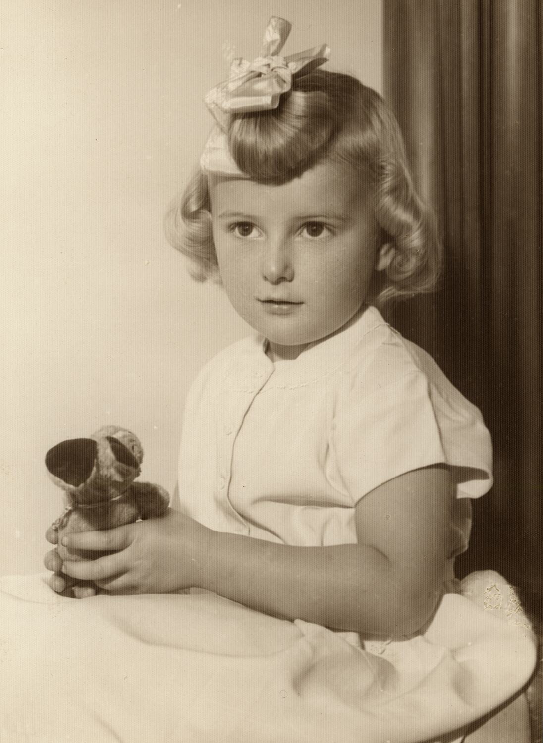 Photograph - Susan Leech Studio Portrait, Melbourne, Australia, circa 1955