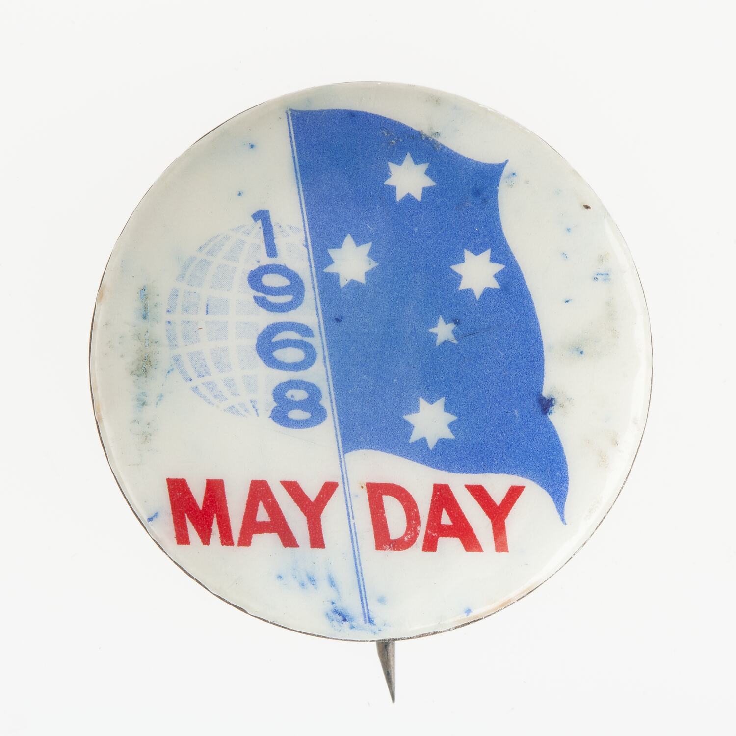 Badge - May Day, Australia, 1968