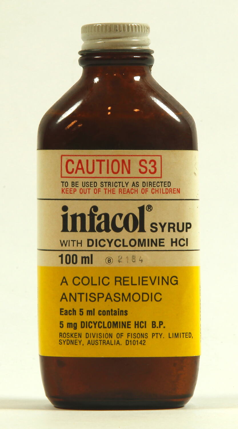Infacol Syrup - Colic, Rosken, circa 1970s