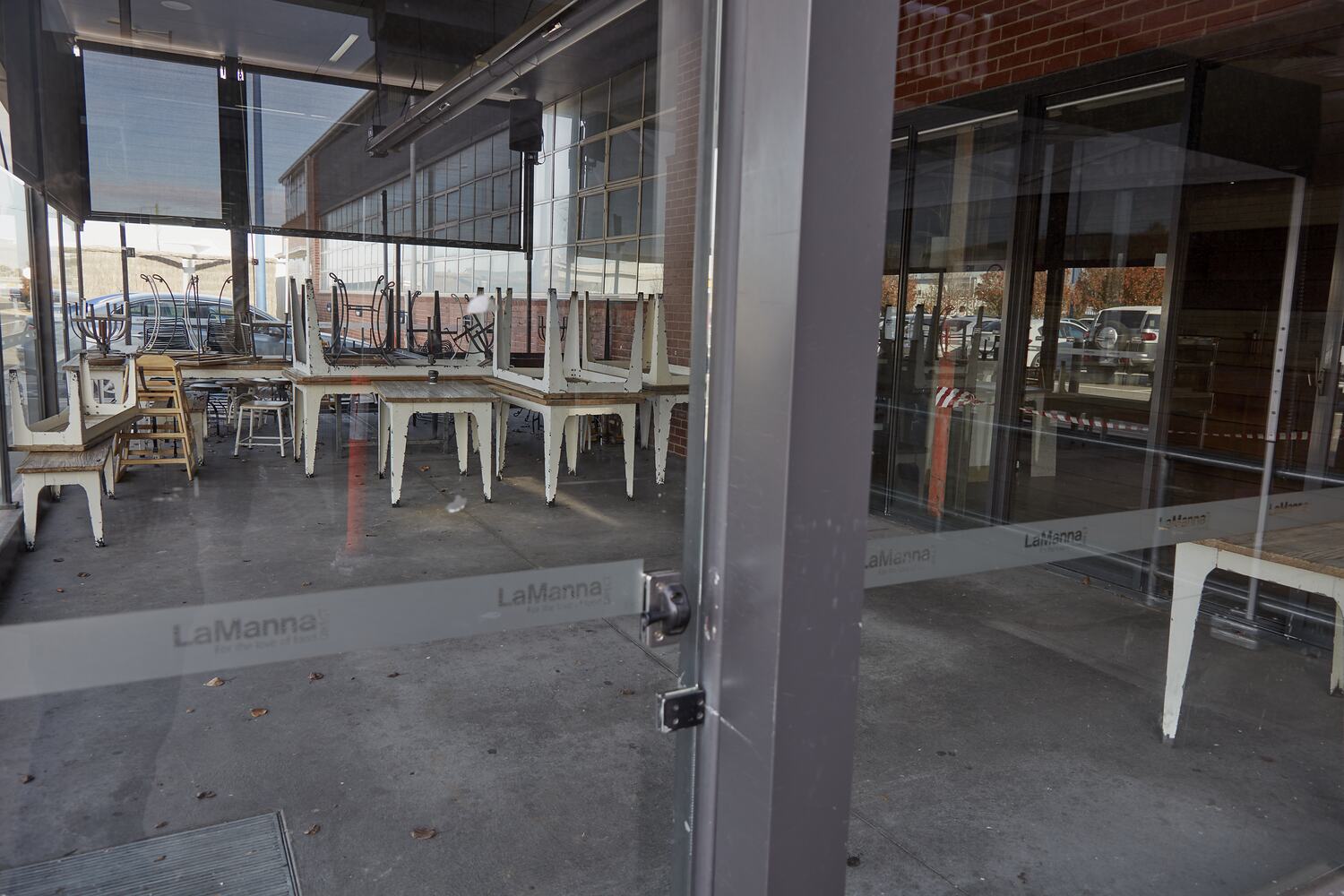 Digital Photograph - Closed Cafe Dining Area, LaManna Supermarket ...