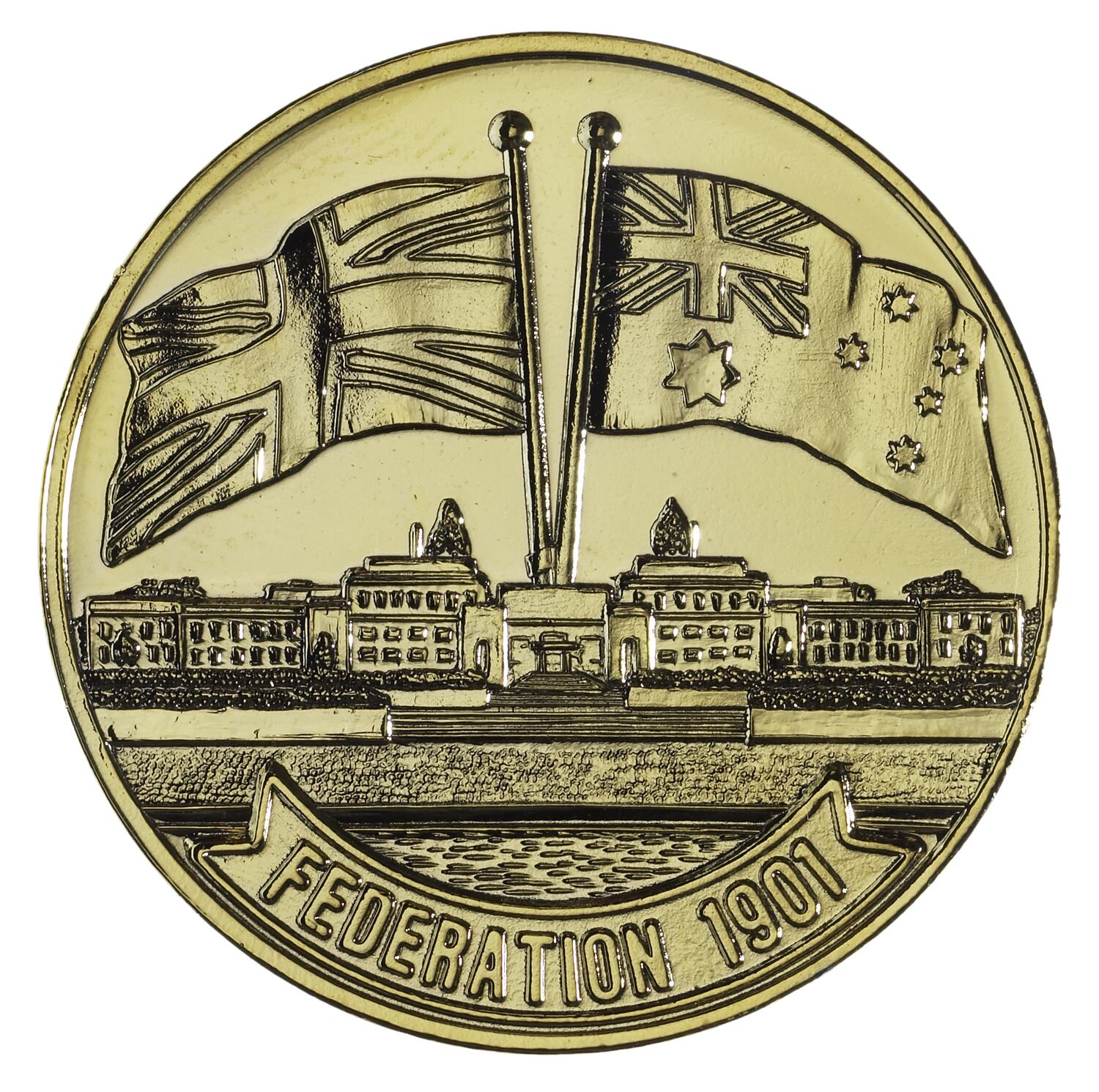 Medal - Australian Bicentenary, Federation 1901, P.J. Downie Ltd ...