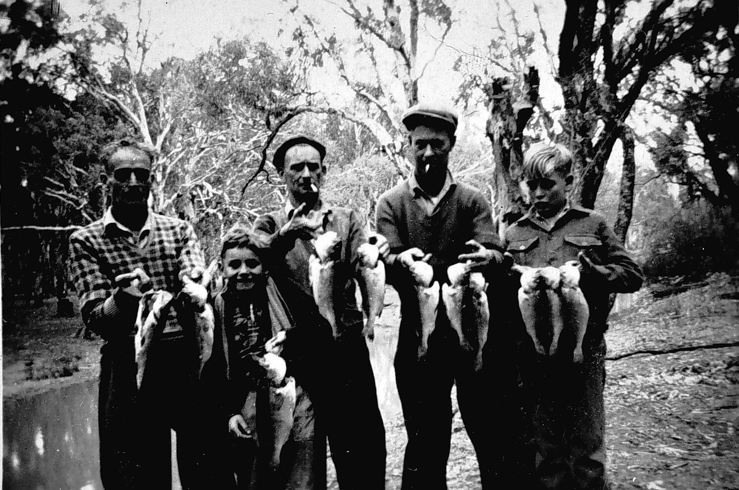 Negative - Wakool River, New South Wales, May 1954