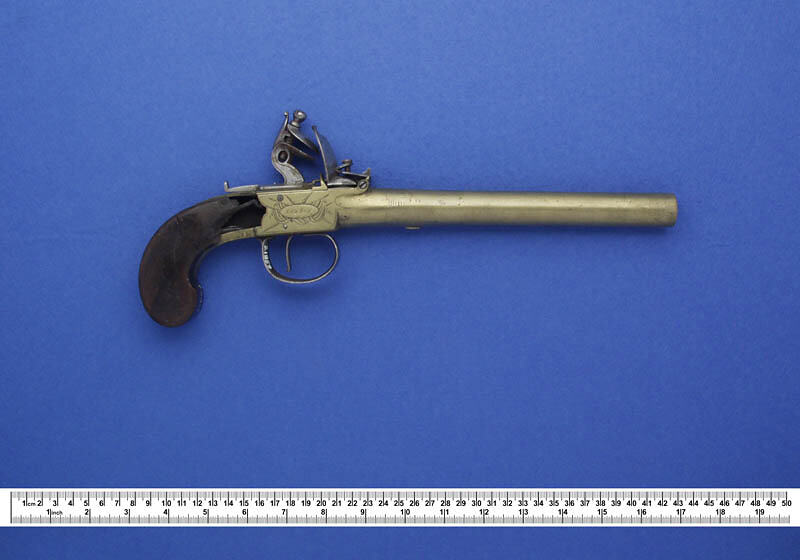 Pistol - Henry Nock, London, Flintlock, early 19th century