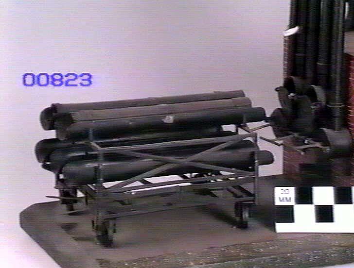 Gas Retort Truck Model - Geelong Gas Works, 1860s