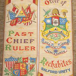 Ceremonial Collar - Independent Order of Rechabites, circa 1880