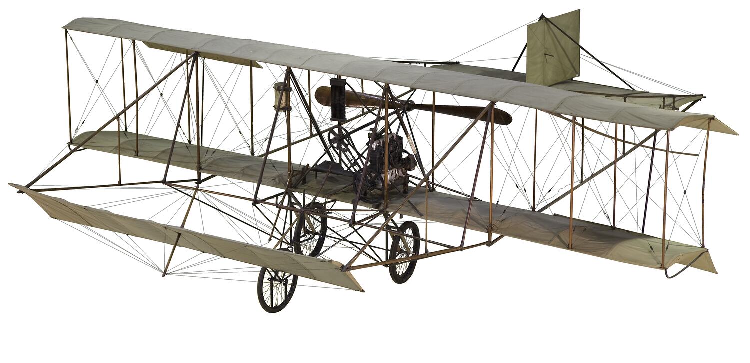 Aeroplane - Duigan Biplane, Mia Mia, Victoria, 1910