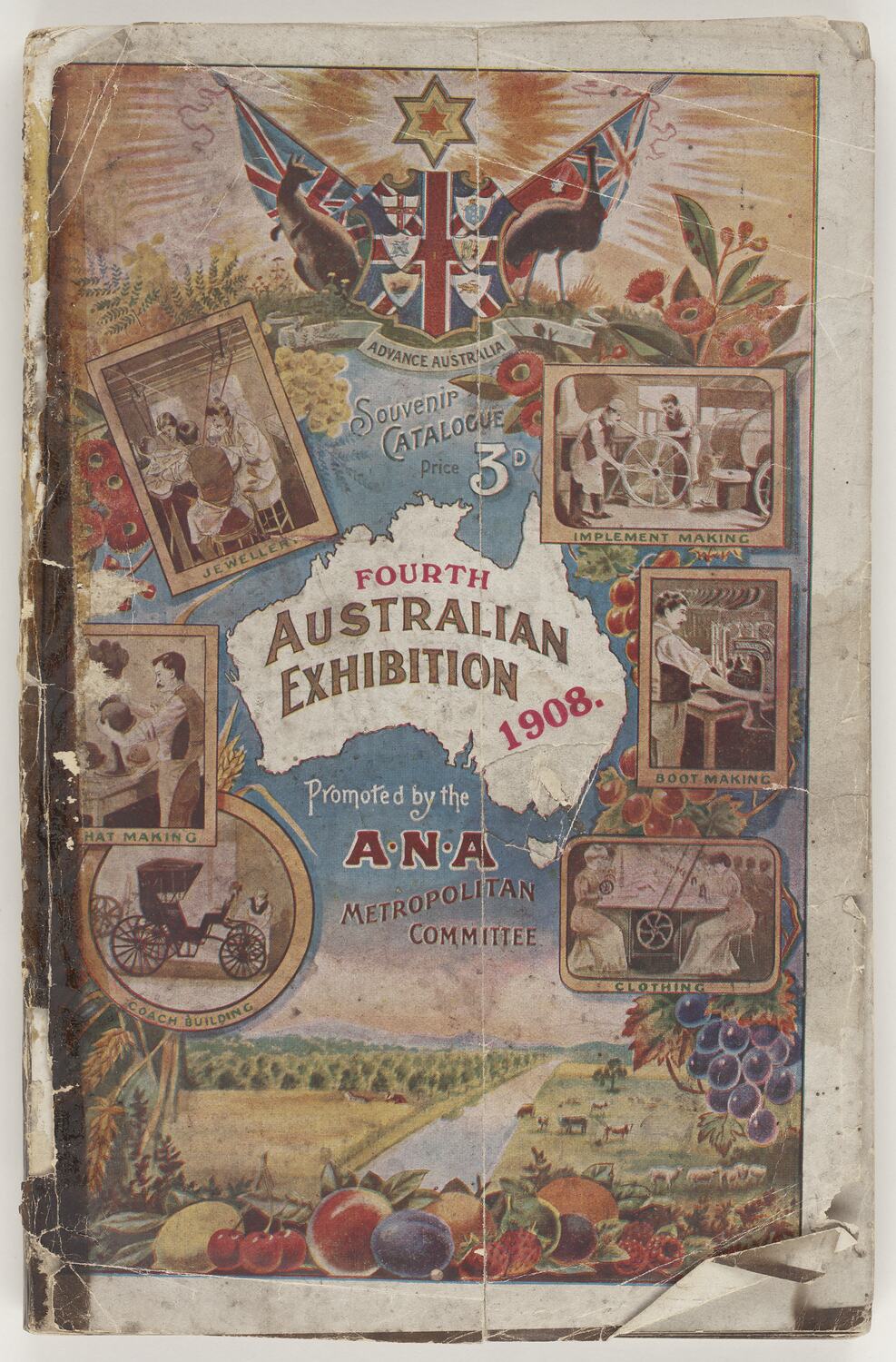 Catalogue - ANA, Fourth Australian Exhibition, Jan-Feb 1908