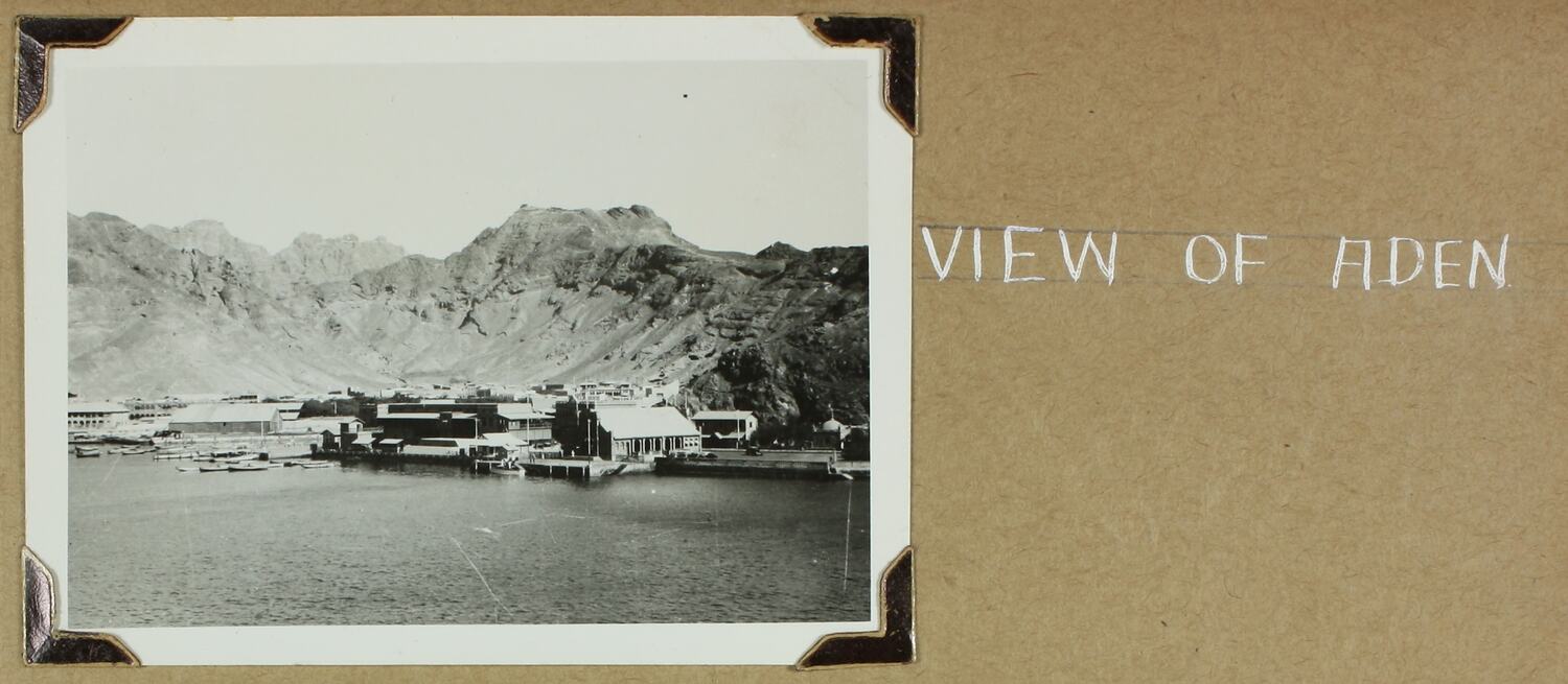 Photograph - Landscape, Aden, World War II, 1941-1942