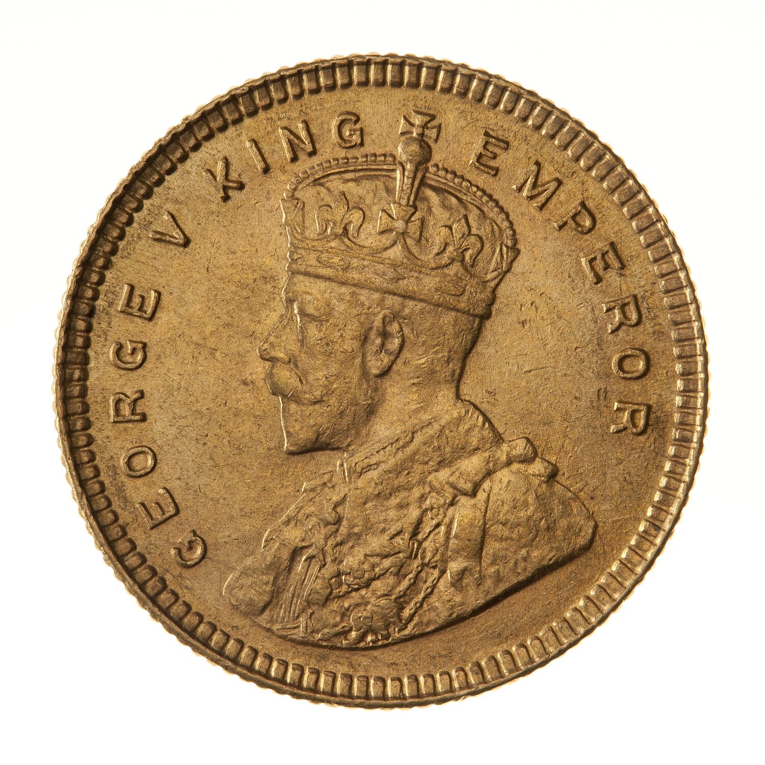 Coin - 15 Rupees, India, 1918