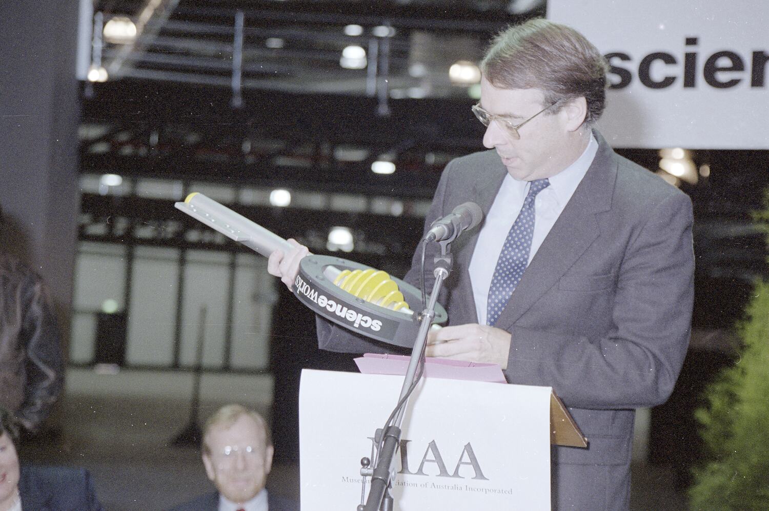 Negative - Handing Over the Key Ceremony, Speech, Scienceworks ...